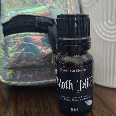 MOTH MILK PERFUME Goth Perfume Oil Alternative Unique Fragrance Earthy ...