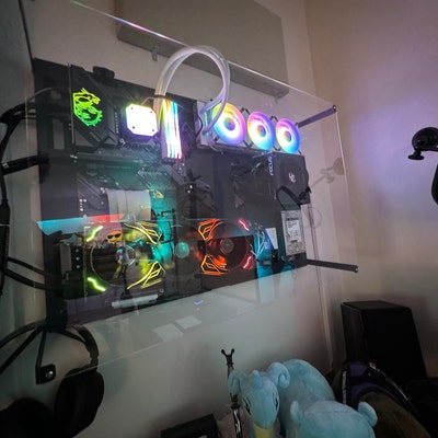 Wall Computer Case, Computer Wall Mount, Open Case, Full ATX, Open Air ...