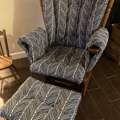 Wingback Rocker Replacement Cushions / Canadian Rocker Cushions ...