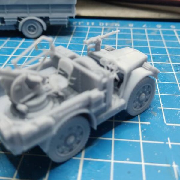 WWII ITALIAN - Breda 51 52 Coloniale Dovunque - 1/100 15mm 1/87 Ho 1/72 ...