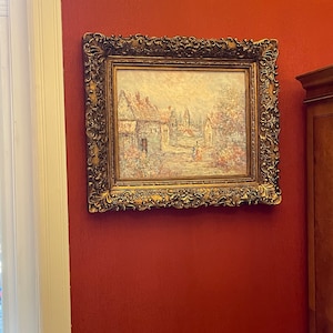 4.25 Gold Fancy Gold Ornate Picture Frame Photo Art | Etsy