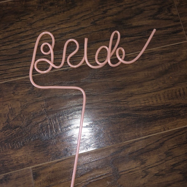 White Bride Straw, Bachelorette Party Favor,bachelorette Straw,in My ...