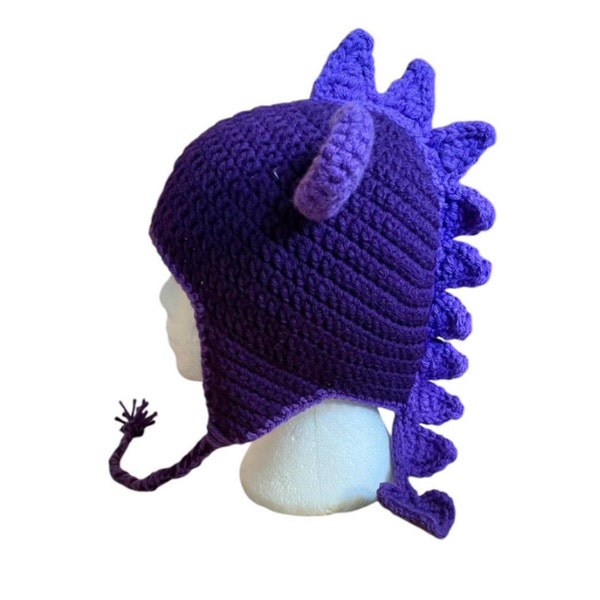 Bunny Ears Hat With Tall Ears and Braids, Rabbit Hat With Tall Ears ...