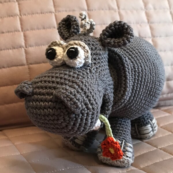 Amigurumi Pattern - Hippolyte the Hippo - English Version - Etsy