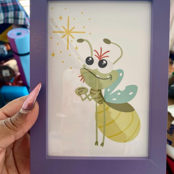 Ray the Firefly Art Print / the Princess and the Frog Decor / Home ...