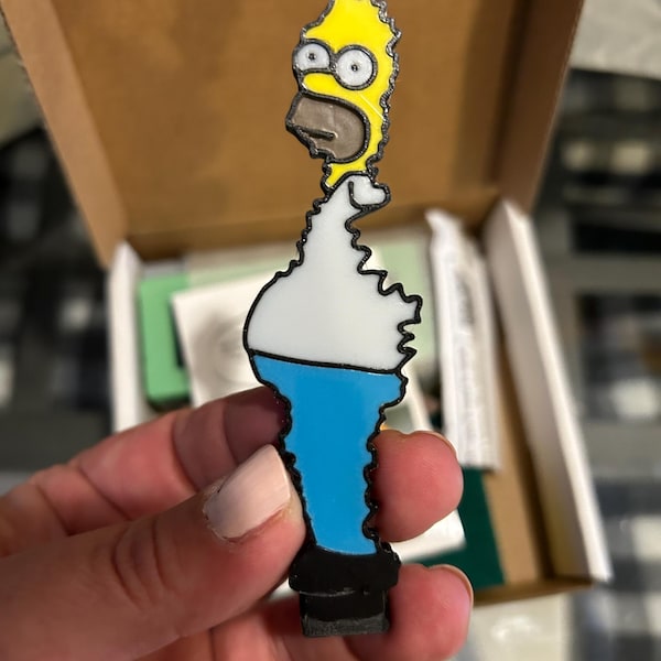 Homer Simpson Headphone Stand | Funny Gamer Headset Holder | Unique ...