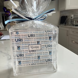 College Themed Memo Paper in a Lucite Holder - Etsy