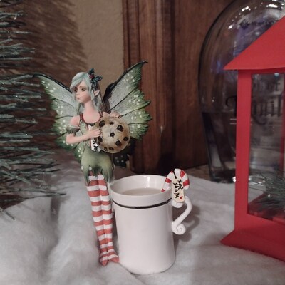 Miniature Fairy Bathing in a Bubble Bath, Whimsical Fairy Garden ...