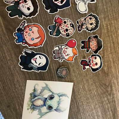 Horror Movie Sticker, CUTE, Die Cut - Etsy