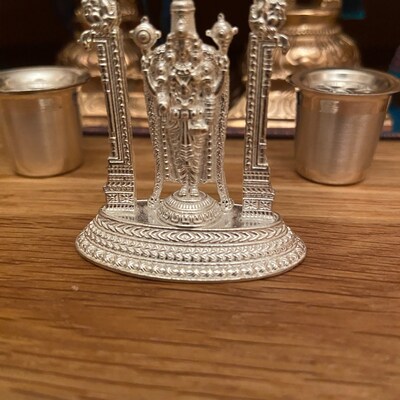 Pure Silver Kerala Kuthu Vilakku/lamp Pure Silver Gift Items Pooja ...