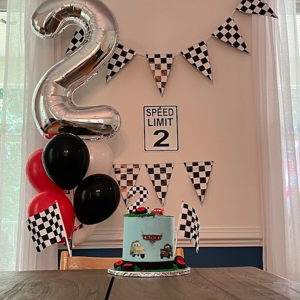 Speed Limit 2 Metal Street Traffic Sign NEW 2MPH 2nd Second Birthday ...
