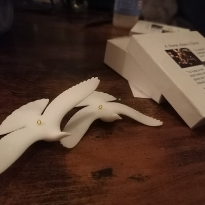 Shark and Diver by John Perry 8in Tall on Burlwood Pellucida - Etsy