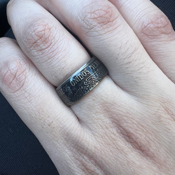 500-dollar Bill Silver Certificate Coin Ring. Handcrafted 1 Oz .999% ...