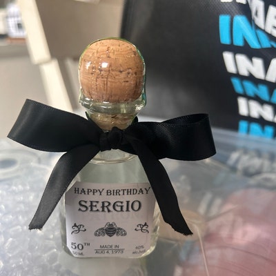 Custom Champagne Label Sticker / Printed Version Made-to-order / for ...