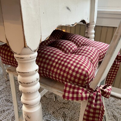 Large Tufted Chair Cushion - Etsy