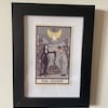 The Lovers VI - Tarot Card Art - Hand-cut Art Card Mounted on 5x7 ...
