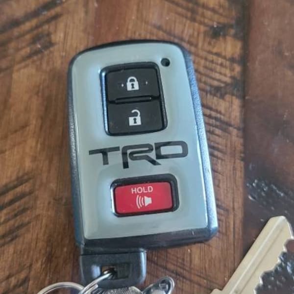 TACOMA (2016- 2023) 3rd Gen Key Fob TRD , PRO Domed Raised Decals (1 ...