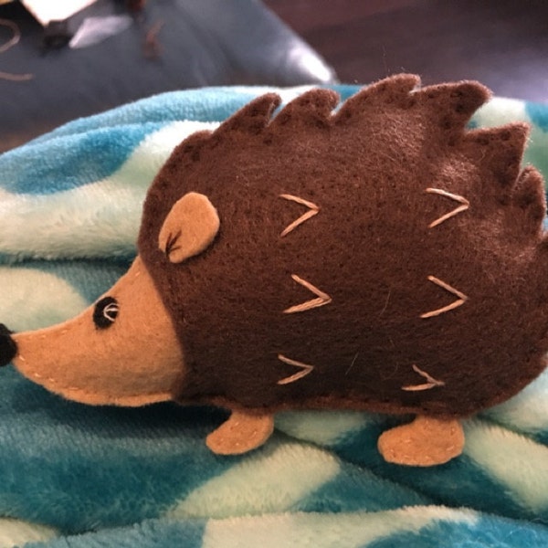 Hedgehog Pattern Felt PDF SVG Hedgehog Pattern Hedgehog Ornament ...