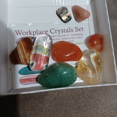 Workplace Crystals Set, Workplace Crystals Set, Crystals for Workplace ...