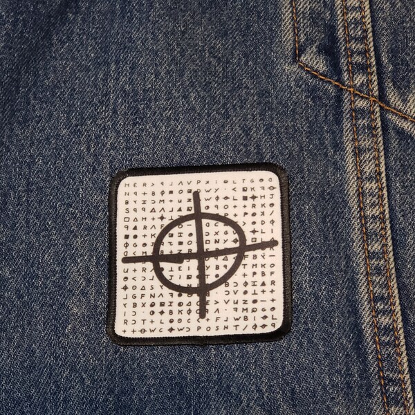 Zodiac Patch Zodiac Killer Iron on Patch Serial Killer Patch True Crime Patch Horror Patch ...