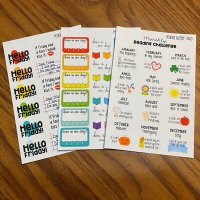 Hello Friday Planner Stickers Friday Love Stickers Fun Friday Calendar ...