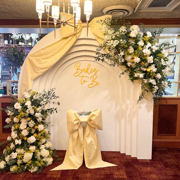 Large Wall Bow in Baby Blue, Big Bow for Events, Rooms or Nursery Decor ...