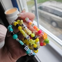 Bluey Kandi Pony Bracelets Bluey & Bingo Scene Raver Decora Kidcore ...