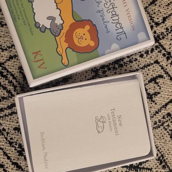 Engraved Bible Personalized Baby Name Engraved Newborn Bible Engraved ...