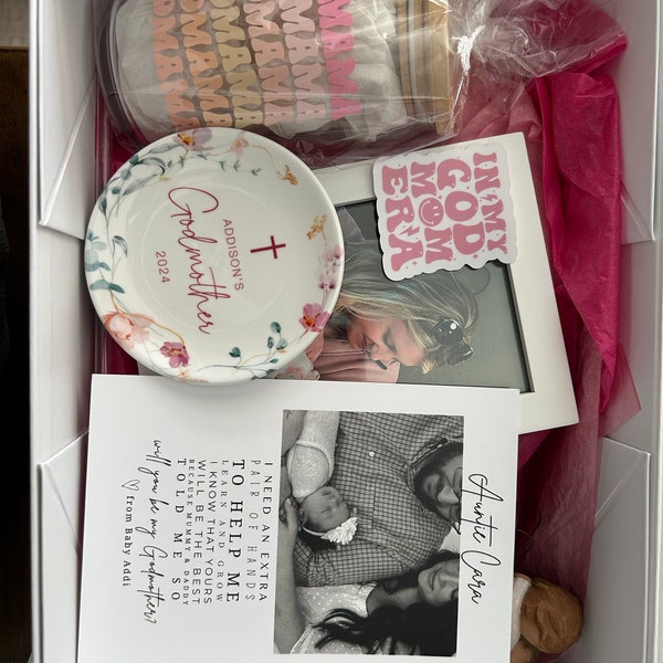 Madrina Gift, Madrina Proposal, Godmother Proposal Gift, Godmother Box ...