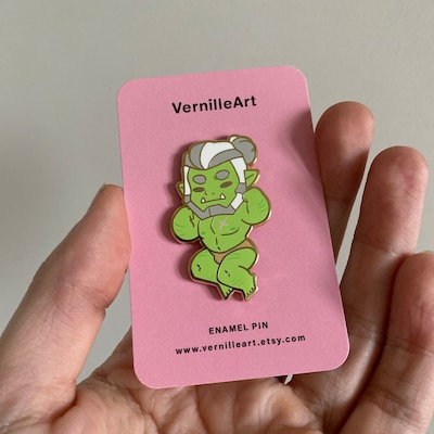Shy Guy SCP 096 Hard Enamel Gold Pin - Etsy
