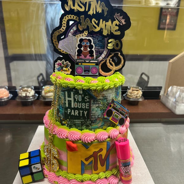 Deluxe Cake Topper Shaker - Etsy