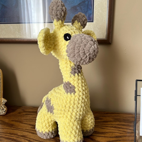 NO-SEW Crochet Pattern: Gigi the Giraffe (english) - Etsy