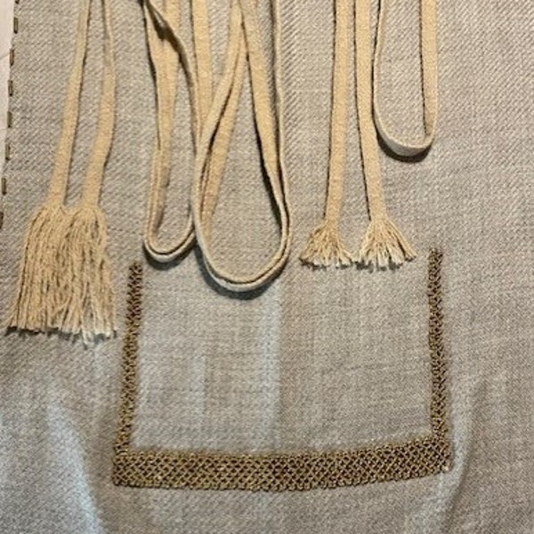 Tablet Woven Linen Trim, Viking Trim, Anglo-saxon Trim, Tablet Weave ...