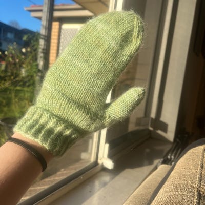 The Basic Mitten Knitting Pattern PDF - Etsy