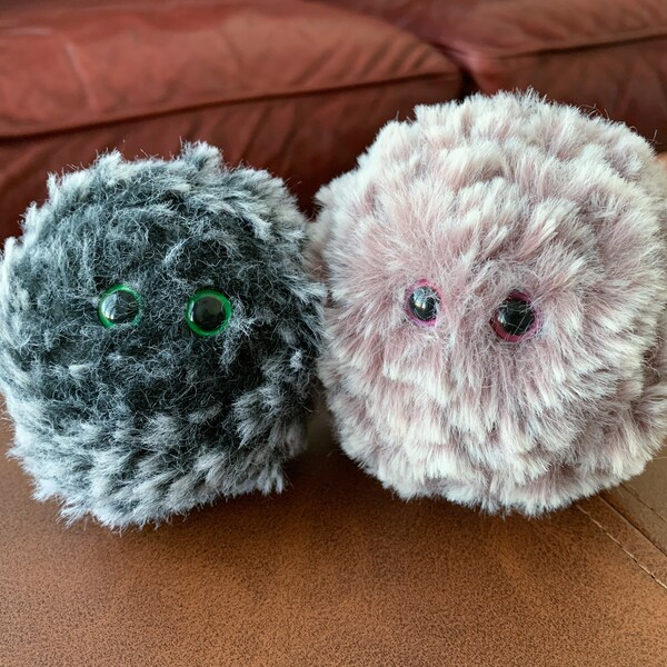 Fluffy Worry Pets, Various Colours, Plush, Ideal Anxiety/stress Relief ...