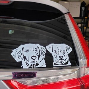 Pet Sticker/dog Car Decal/ Gift for Pet Lover/gift for Pet Owner ...