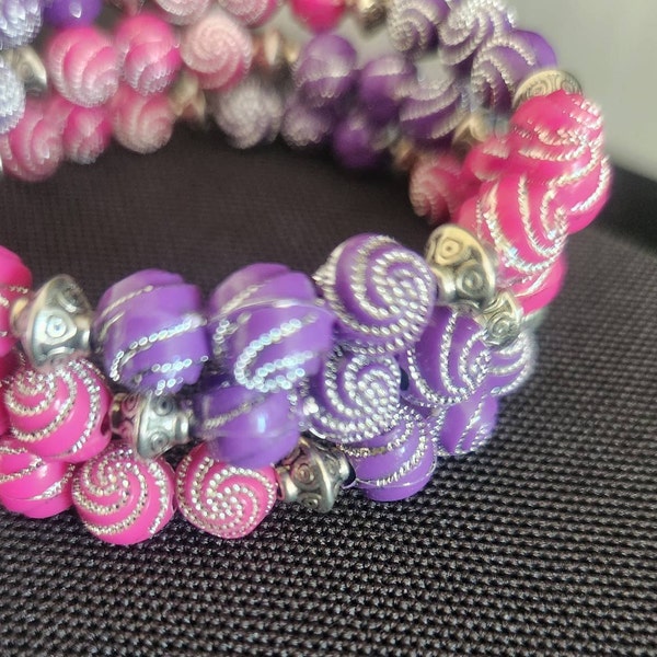 4x Multi Strand Open Loop Connectors, Stainless Steel 2/3/4/5 Row ...