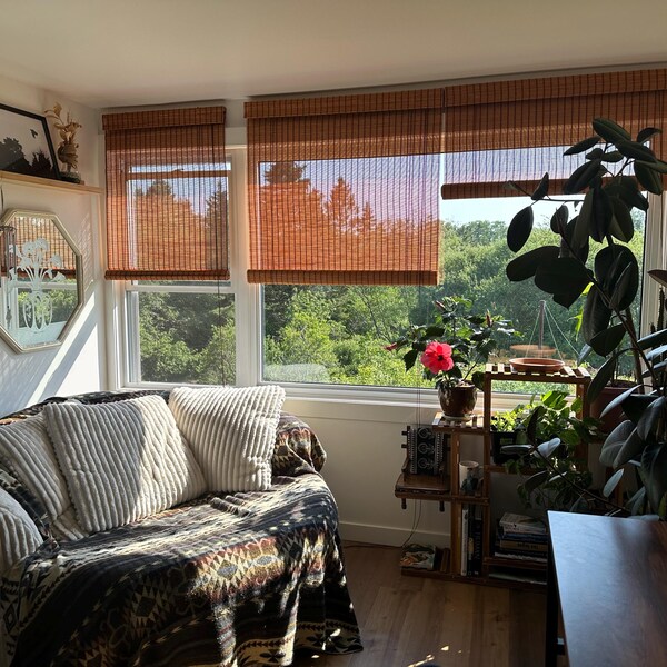 Linen Window Shades , Custom Window Shade,roman Shade,handmade Curtains ...