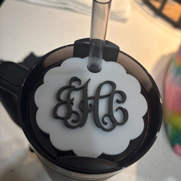 Flip Top Name Plate Iceflow Name Plate 30oz 20oz - Etsy