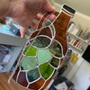 PATTERNS • Beer Growler With Hops Stained Glass Pattern • Digital ...