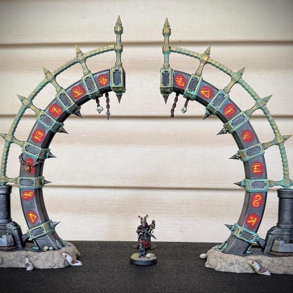 Medieval Fort - DND Aos Pathfinder Conquest Miniatureland Tabletop ...