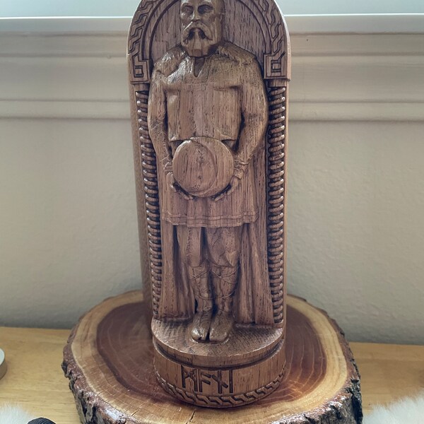 Mani, Norse Pagan God Statue, for Asatru Altar Kit and Heathen Ritual ...