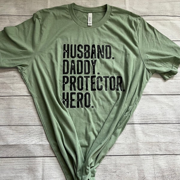 Husband Daddy Protector Hero Svg - Dad Svg - Father's Day - Funny Dad ...