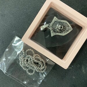 Father's Day Gift/ Christian Serpentine Necklace/ Skeleton Pendant ...