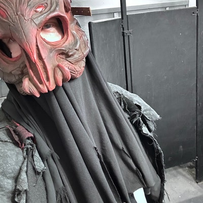 Tiamat Dragon Bone Flexible Skull Mask or Shoulderpad. LARP , Barbarian ...