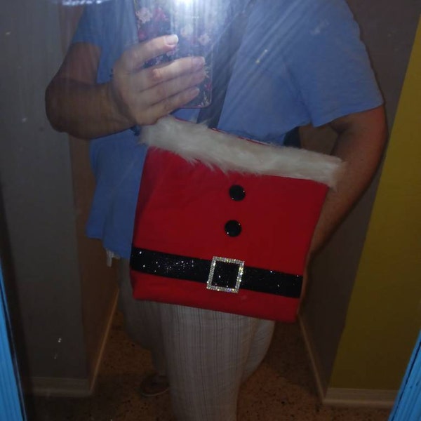 Christmas Santa Purse - Etsy
