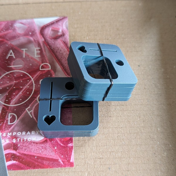 ACRYLIC Thread Drops | Floss Drops | Organiser Drop for Cross Stitch ...