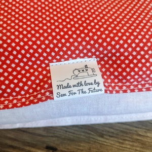 Custom Name Sewing Machine Design Fabric Clothing Labels - Etsy
