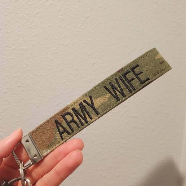 Military Keychain, Personalized Military Gift, ROTC, JROTC, Monogram ...