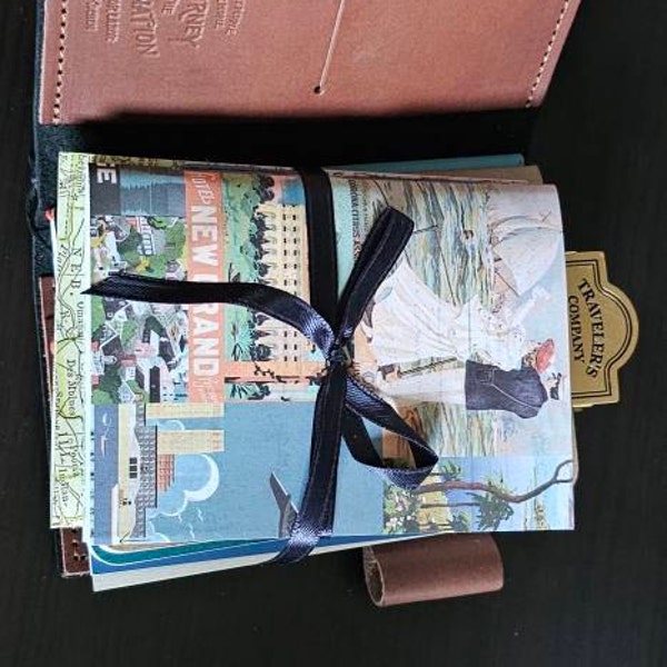 Weekly or Monthly Planners, Travelers Notebook Insert Set in Passport ...